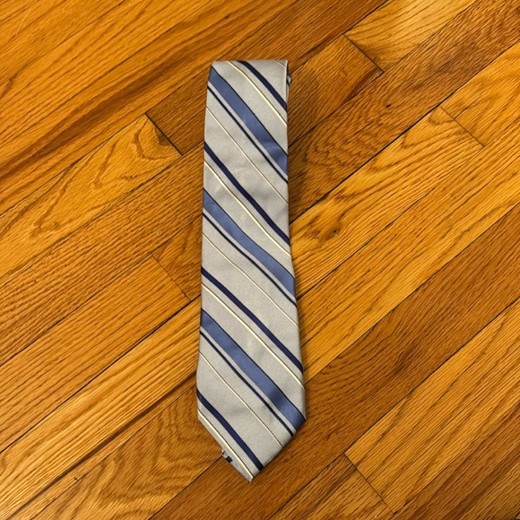 peter elliot | Accessories | Peter Elliot Tie Light Blue White And Navy ...